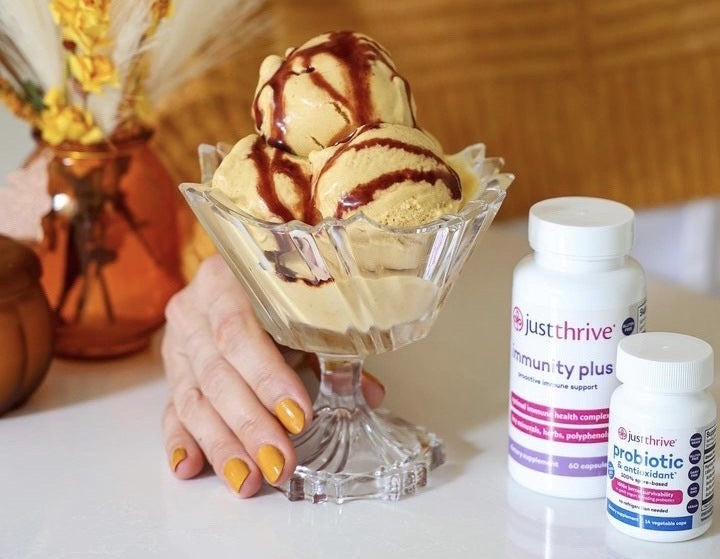 Gutlicious Pumpkin Spice Ice Cream – Just Thrive
