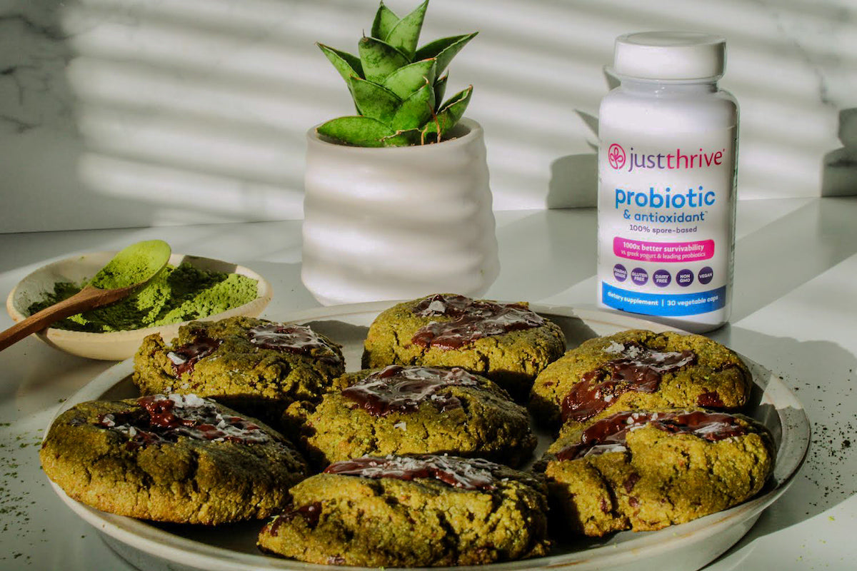 Matcha Chocolate Chunk Cookies Recipe - Gut Healthy, Fast & Delicious ...